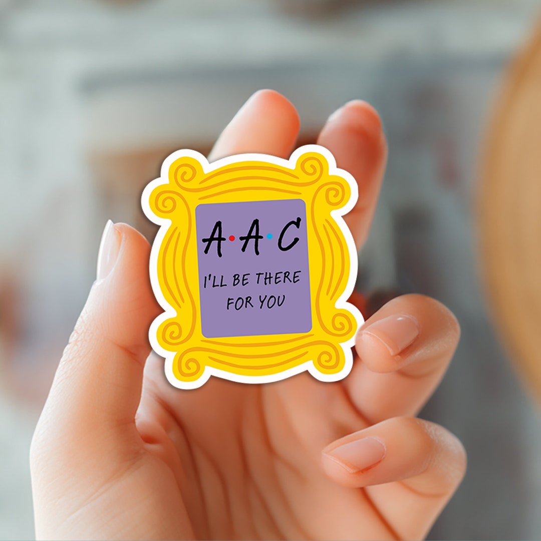 AAC Sticker for Sped Teacher Sticker for AAC Awareness Gift for SLP ...