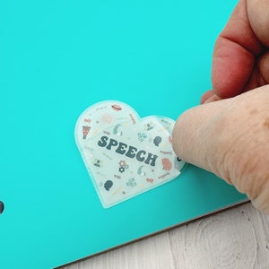 Speech Sticker for SLP Stickers for Speech Language Pathologist Decals ...