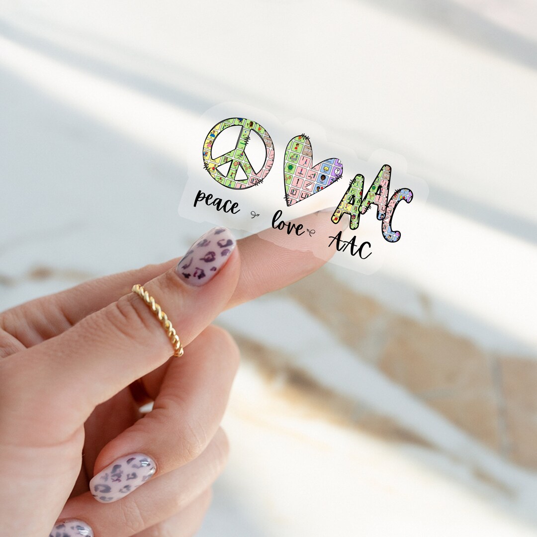 Celebrate AAC Sticker for SLP Gift for Special Education Sticker for ...