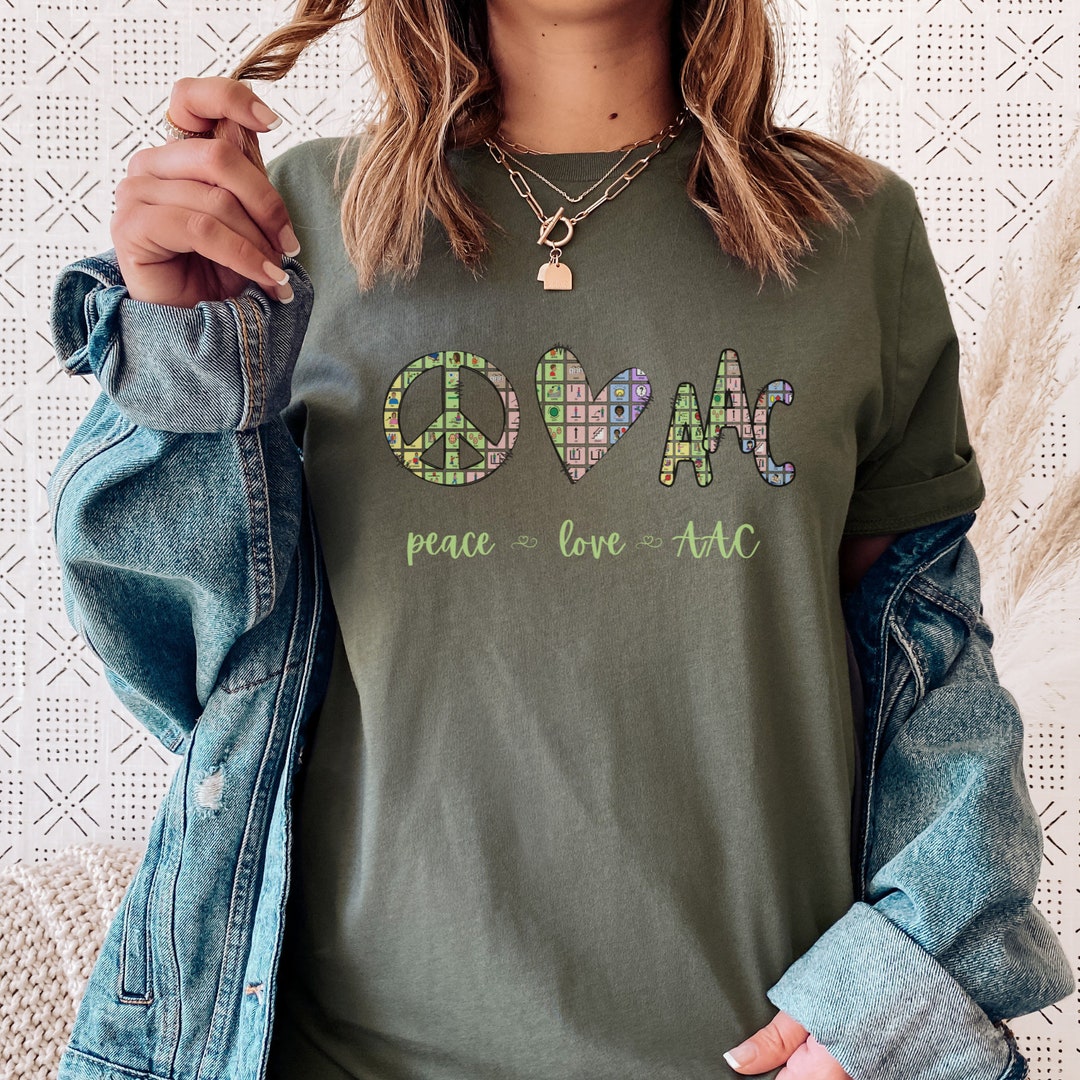 AAC Shirt for SLP T-shirt for AAC Advocate Gift for Special Education ...