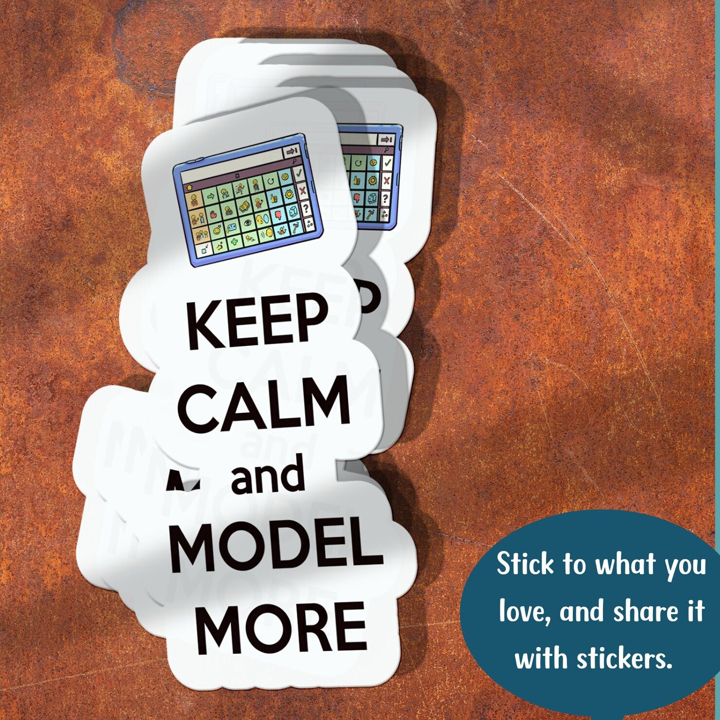 SLP Sticker for AAC Sticker for Speech Sticker for New SLP - Etsy