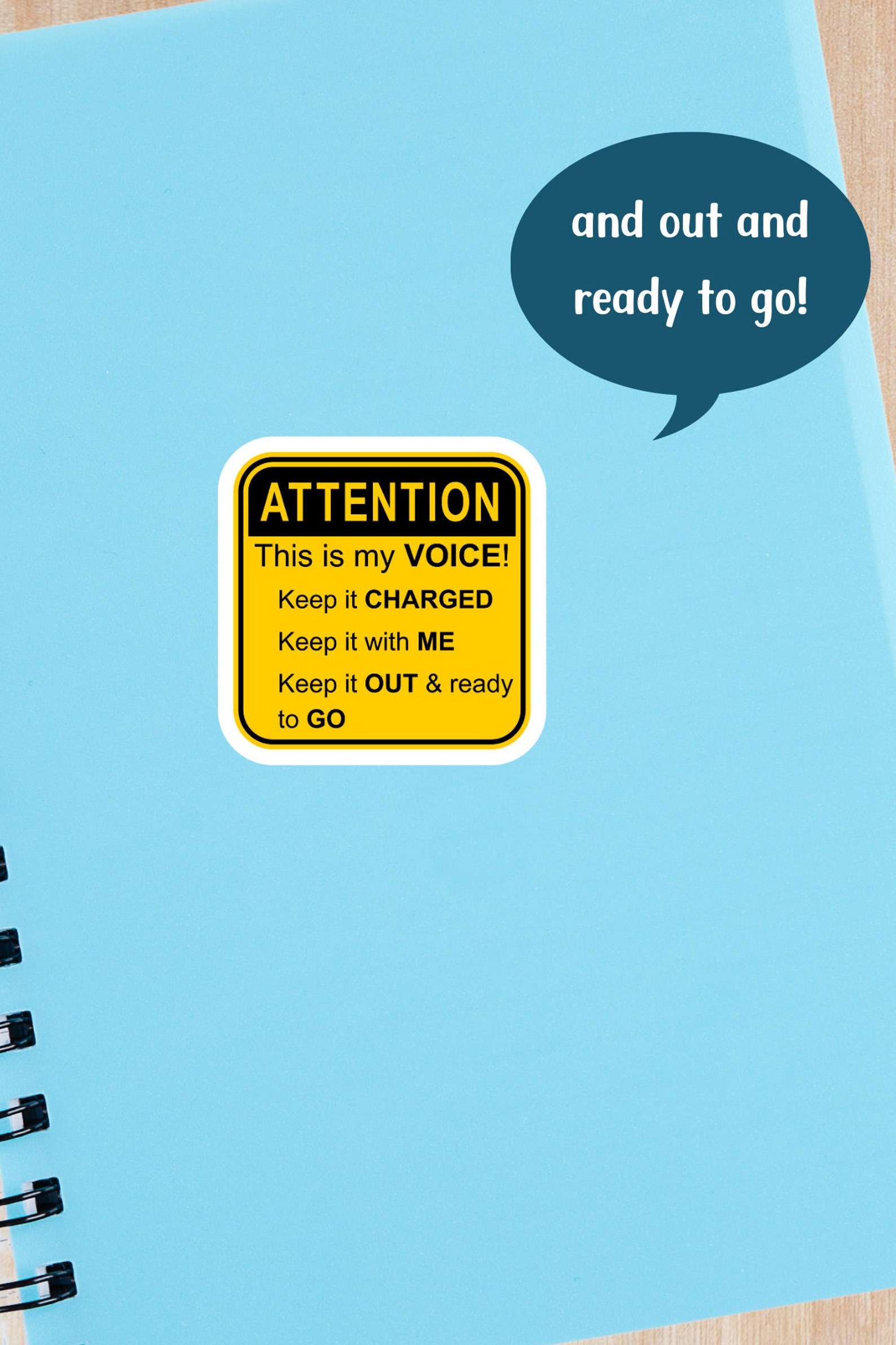 AAC Device Sticker for Speech Therapist Sticker for SLP Sticker for ...