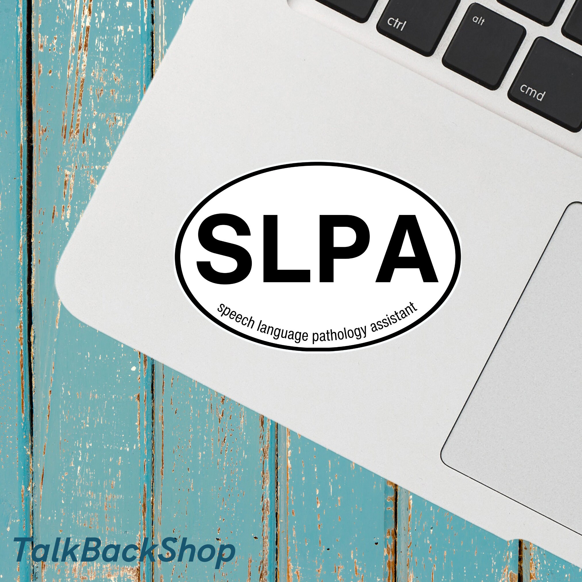 SLPA Sticker for Speechie Decal for Speech Language Pathology - Etsy