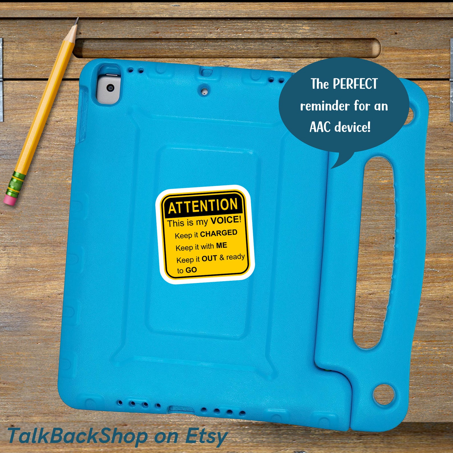 AAC Device Sticker for Speech Therapist Sticker for SLP Sticker for ...