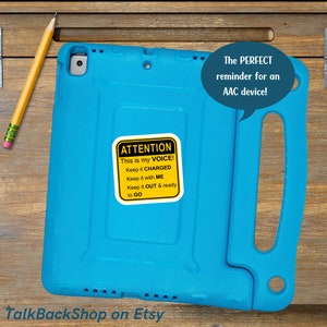 AAC Device Sticker for Speech Therapist Sticker for SLP Sticker for ...