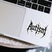 Autism Svg Png - Black Metal Font Autism Design - Funny Autistic ...