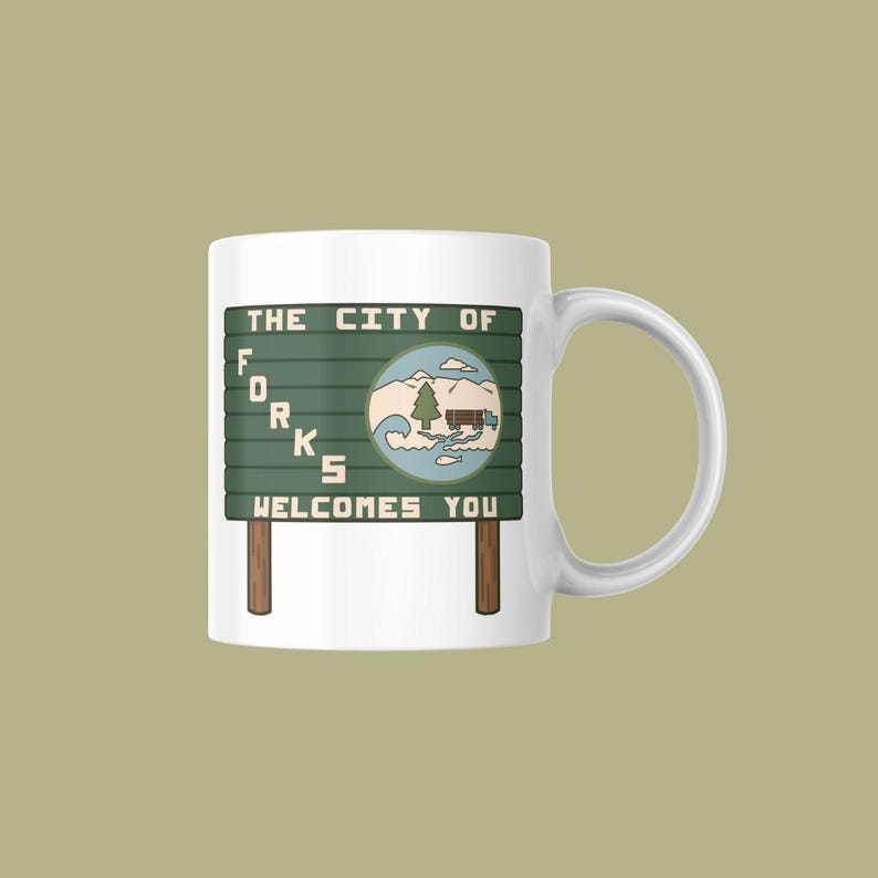 The City of Forks SVG & PNG - Forks WA Town Sign - Digital Download for ...