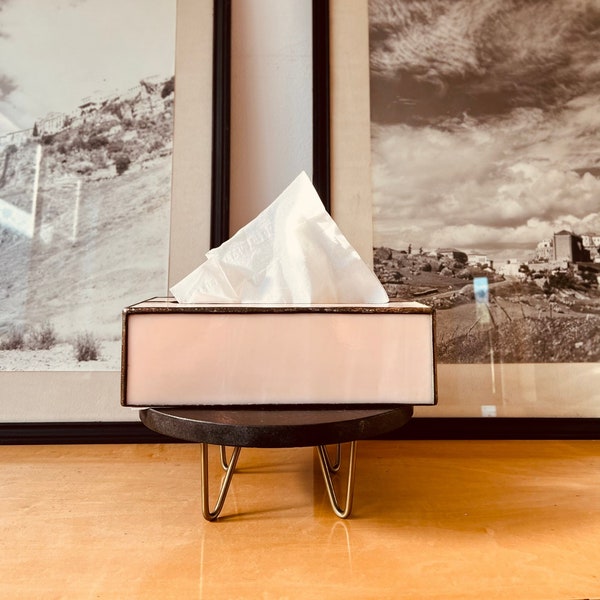 Stained Glass Tissue Box - Etsy