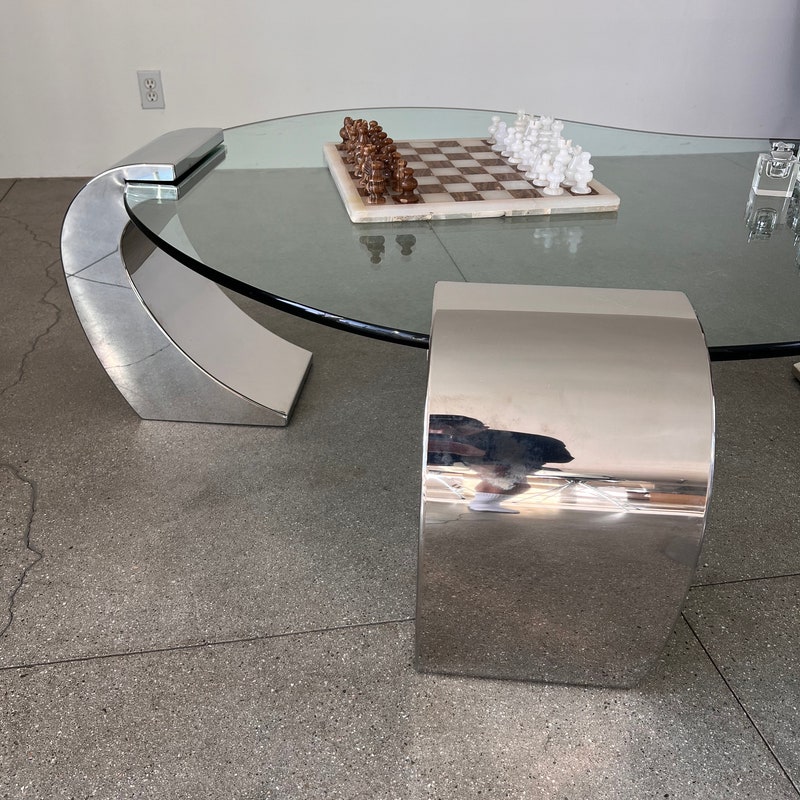Chrome Table Legs - Etsy