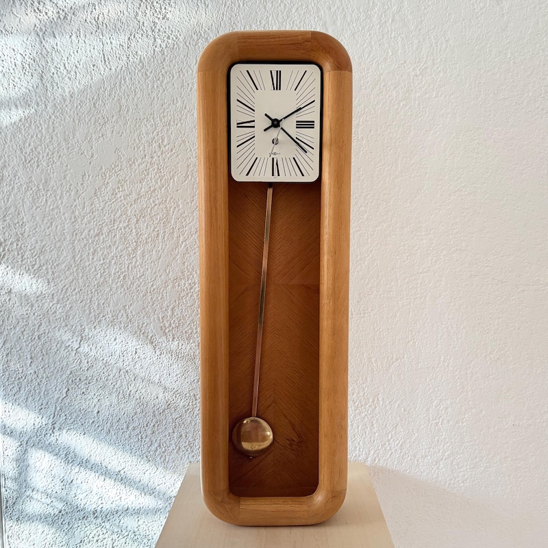 Mcm Desk Clock - Etsy