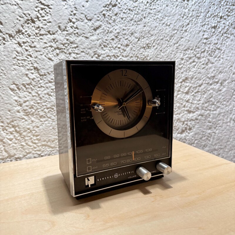 1960s Clock Radio - Etsy
