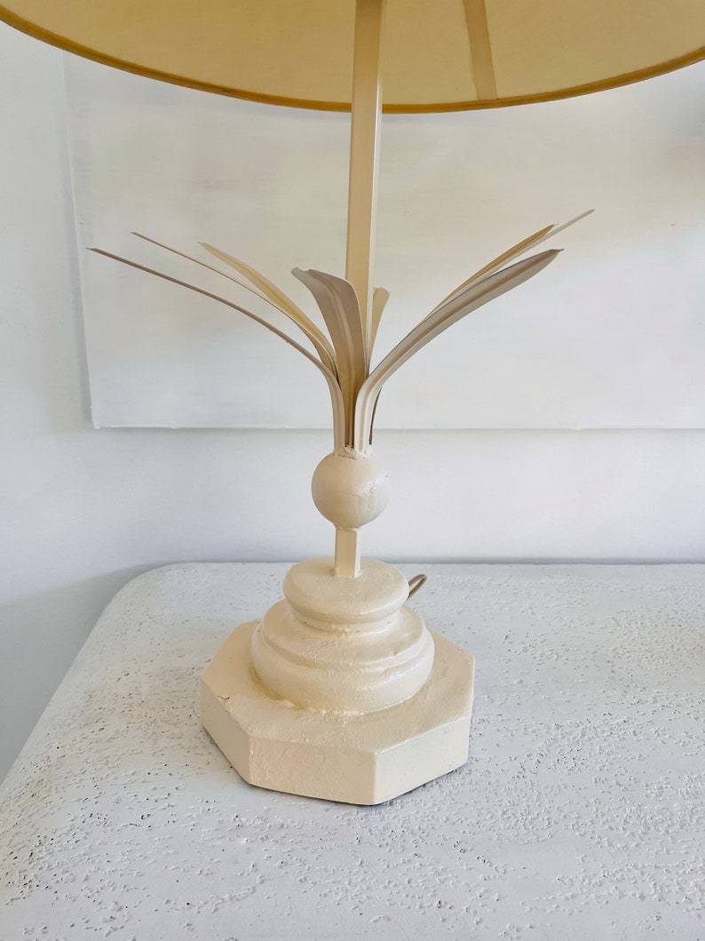 Vintage Floral Leaf Lamps / 90s Home Decor / Lighting - Etsy