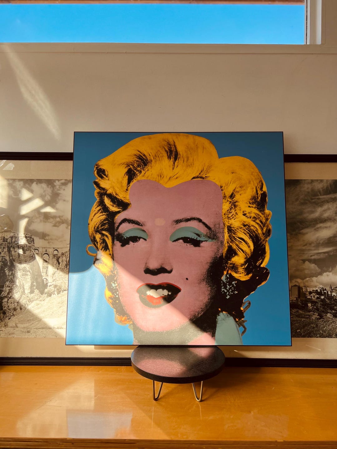 Warhol Blue Marilyn Monroe Colorplak - Etsy