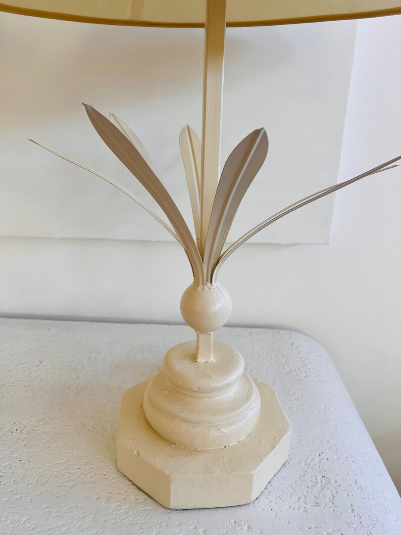 Vintage Floral Leaf Lamps / 90s Home Decor / Lighting - Etsy