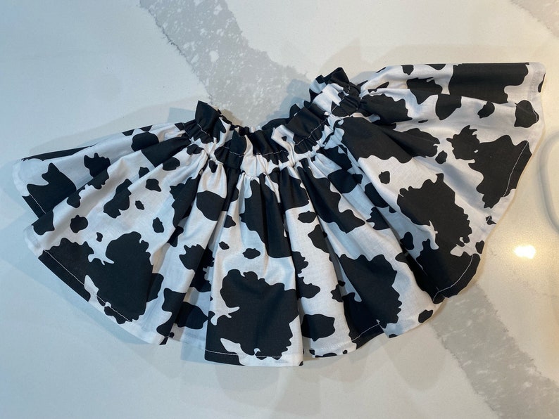 Cow Print Set Cow Print and Rainbow Outfit Birthday Outfit | Etsy