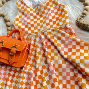 Girls Checker Checkerboard Dress, Chess Checkered Dress, Girls ...