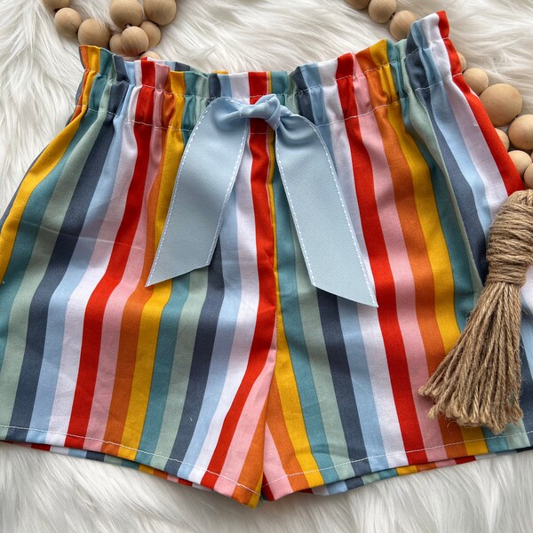 Rainbow Shorts - Etsy