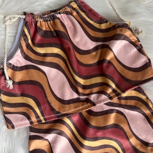 Groovy Girls Set, Retro Baby Outfit, 70s Girls Outfit, Hippie Theme ...