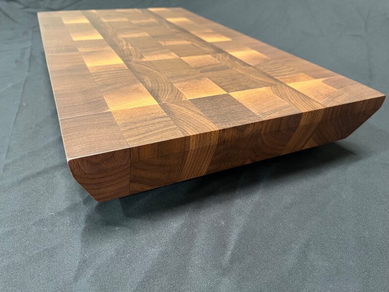 Walnut End Grain Cutting Board - Etsy