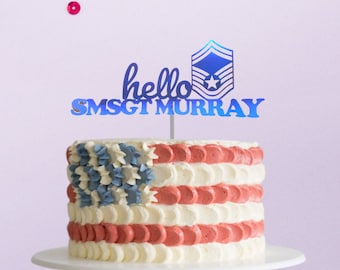 USAF BOUND Cupcake Topper. Perfect for Air Force Parties Celebrating a ...