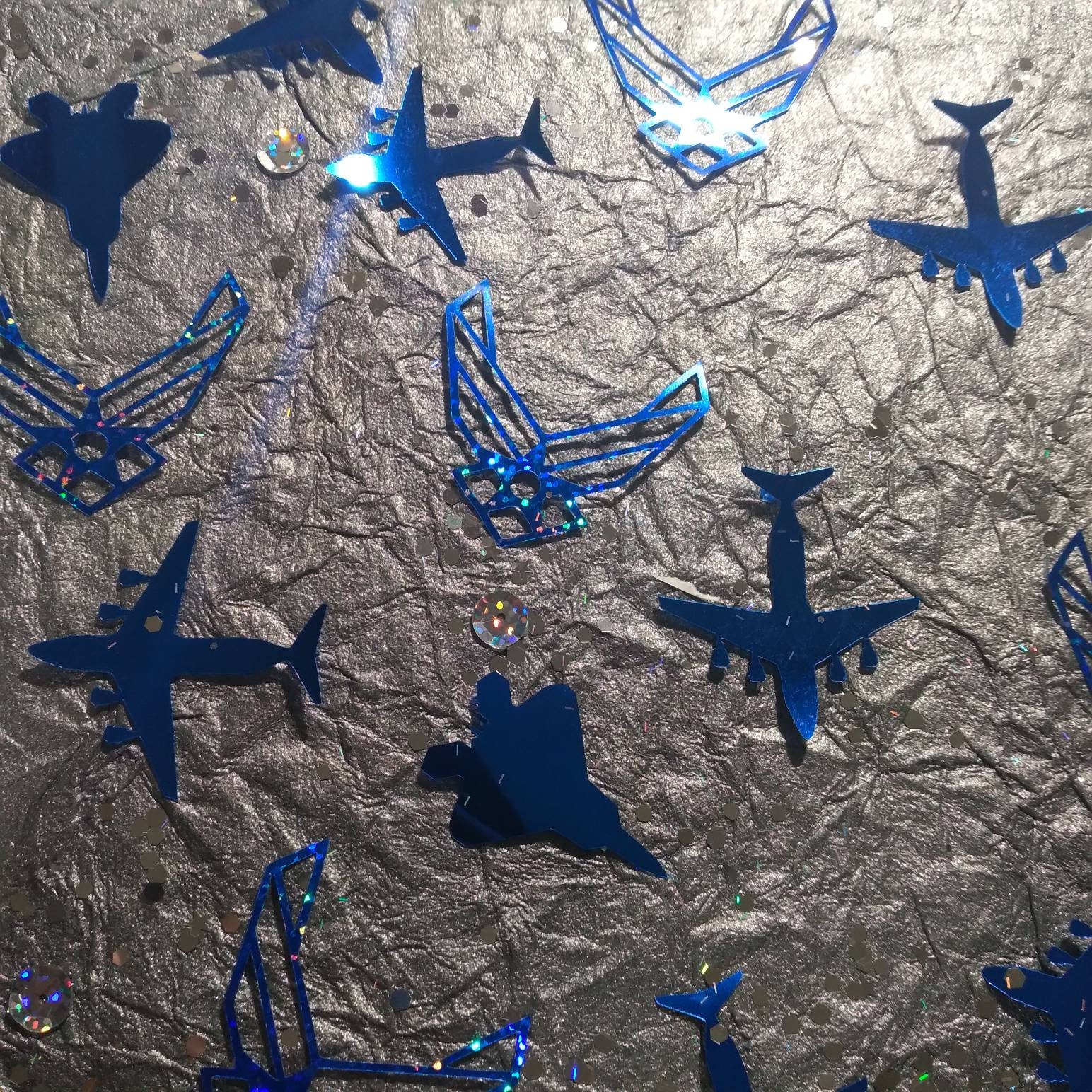 Military Confetti Air Force Confetti Air Force Ball - Etsy
