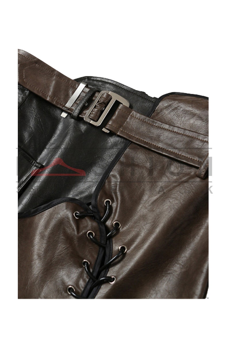 Vintage Steampunk Diesel Kilt Genuine Leather Ruffle Tiered - Etsy