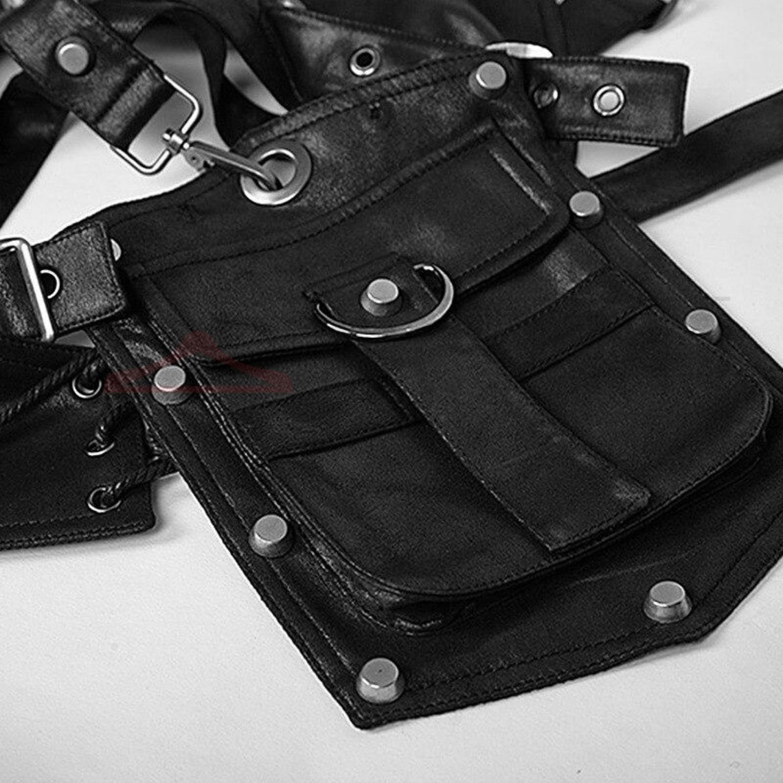 Genuine Leather Shoulder Mens One Sided Armour Leather Larp - Etsy