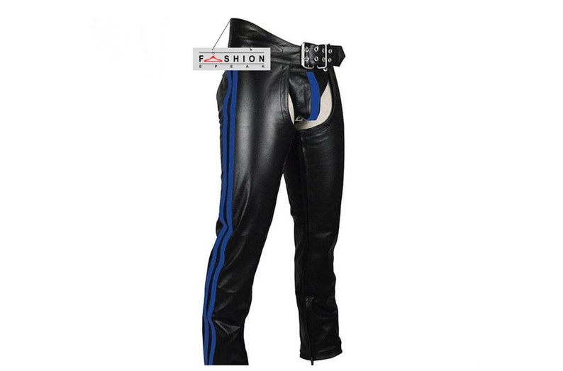 Vintage Genuine Leather Chaps Mens Assless Pants Punk - Etsy