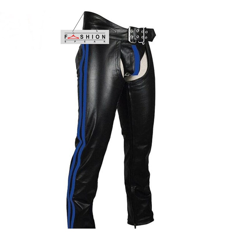 Leather Assless Chaps Etsy