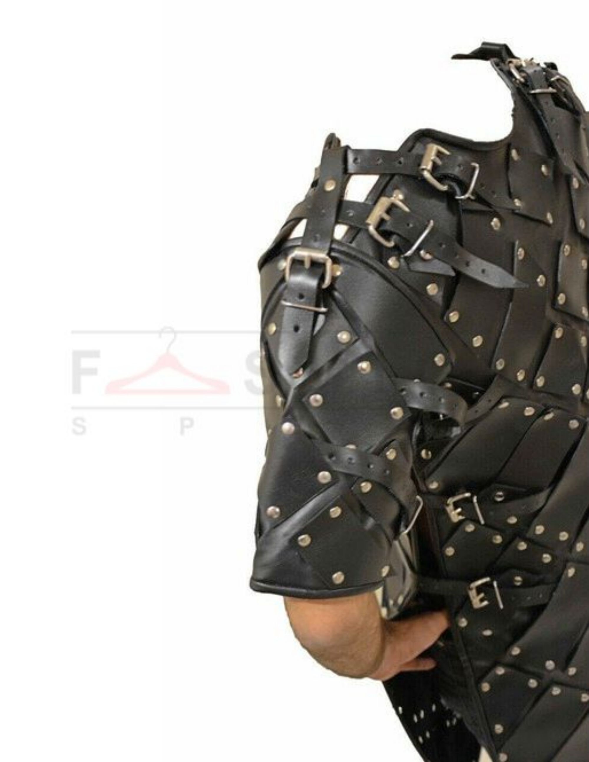 Leather Cosplay Armour Halloween Costume Leather Brigandine | Etsy