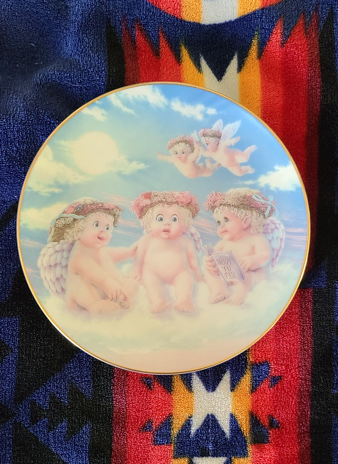 1994 Dreamsicles Flying Lesson Angel Cherub Limited Edition Collectible ...