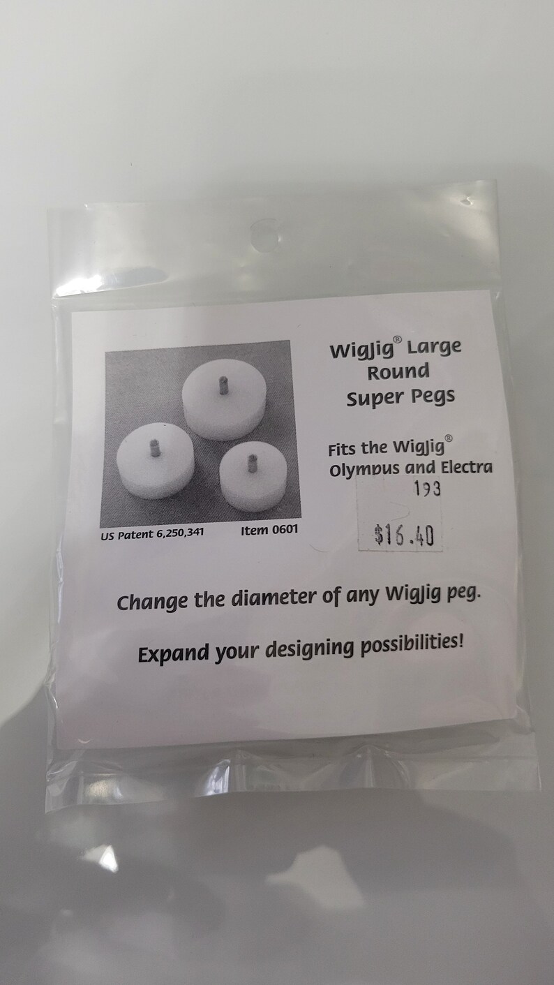 Wigjig Large Round Super Pegs - Etsy