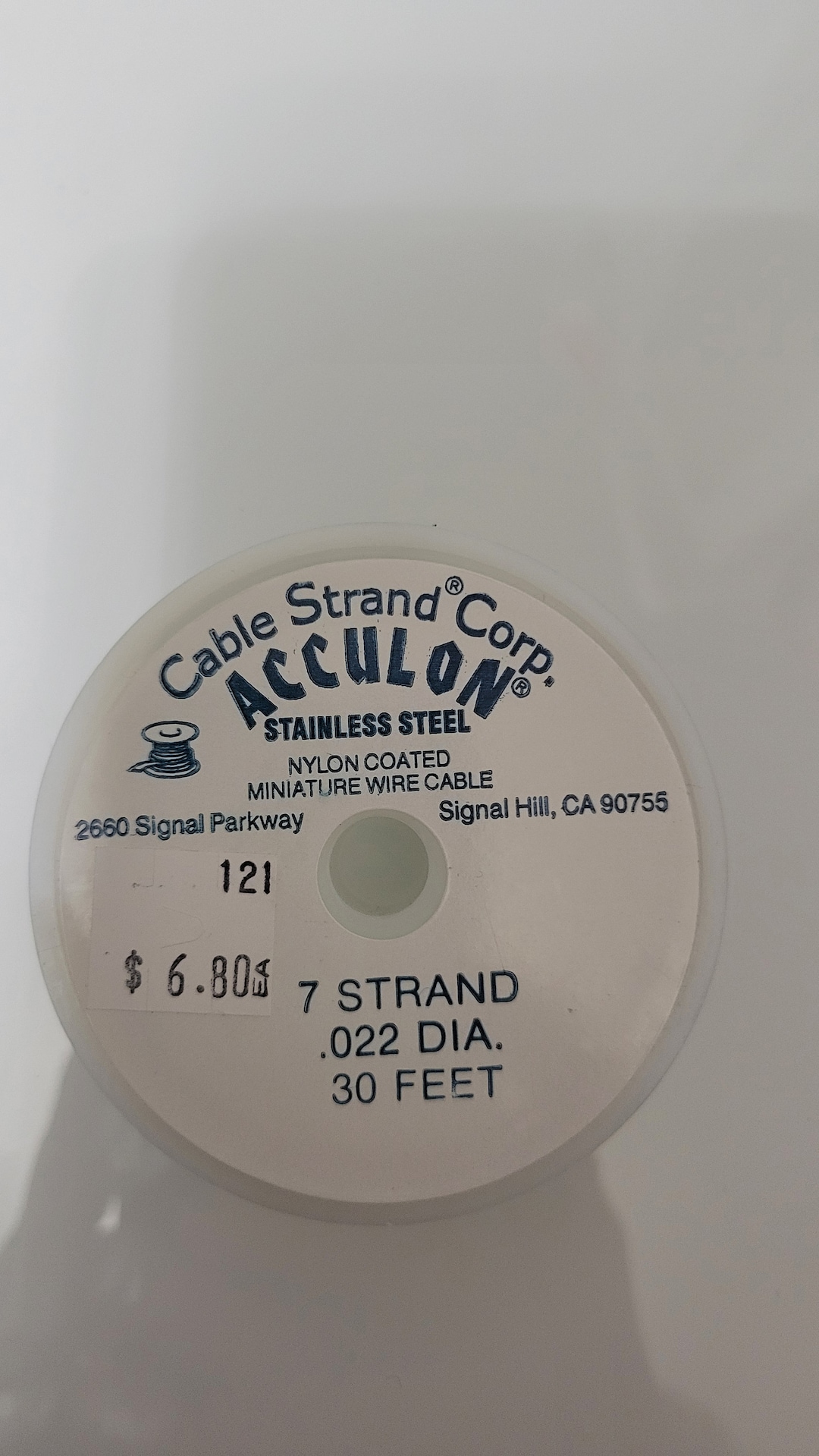 Acculon Nylon Coated Beading Wire for Crafting - Etsy