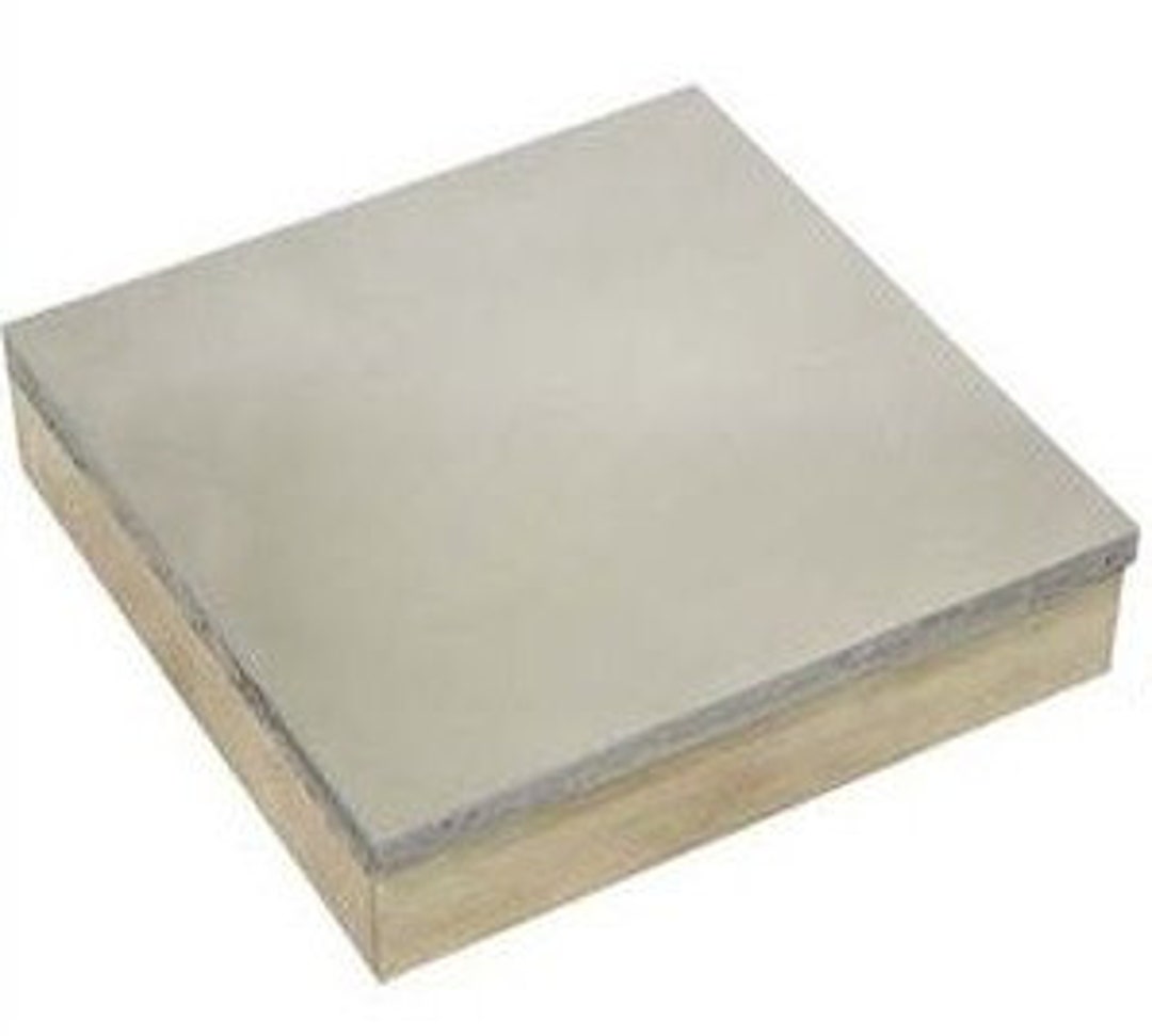 Stainless Steel Bench Block With Wood Base for Hammer Work in Jewelry ...