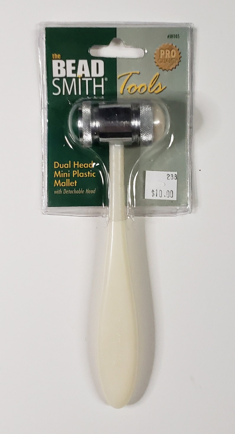 Dual Headed Nylon and Metal Hammer for Jewelry Crafting by Beadsmith ...