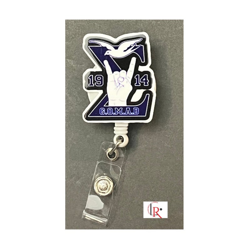 Phi Beta Sigma ID Badge Holders - Etsy
