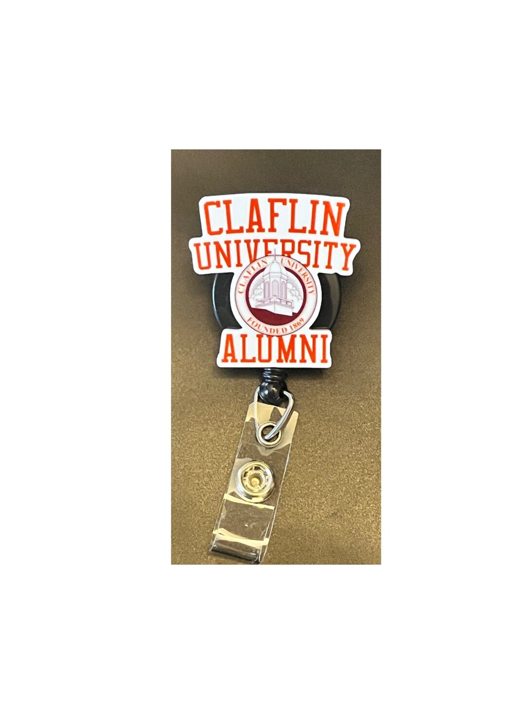Claflin University Alumni ID Badge Holder - Etsy