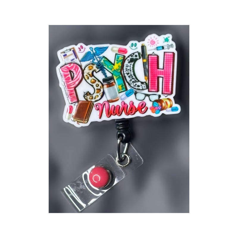 Nurse Badge Reel - Etsy