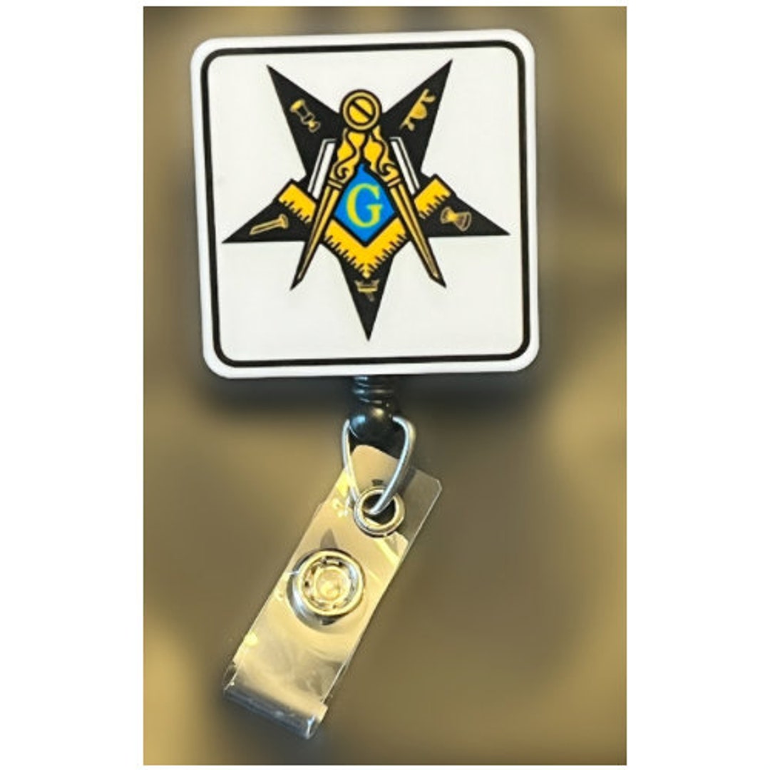 Masons ID Badge Holder - Etsy