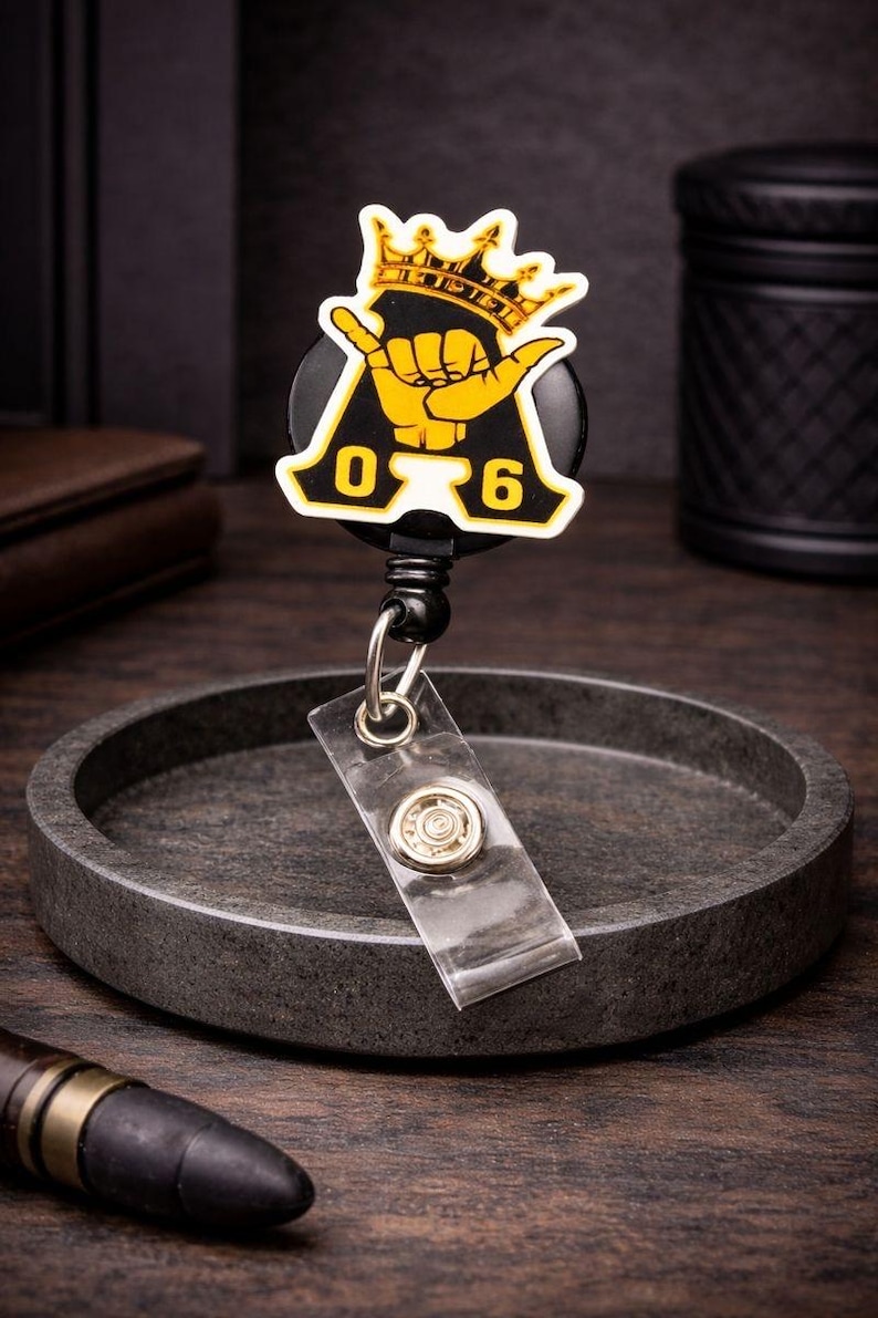 Alpha Phi Alpha Badge Reel ID Holder - Etsy
