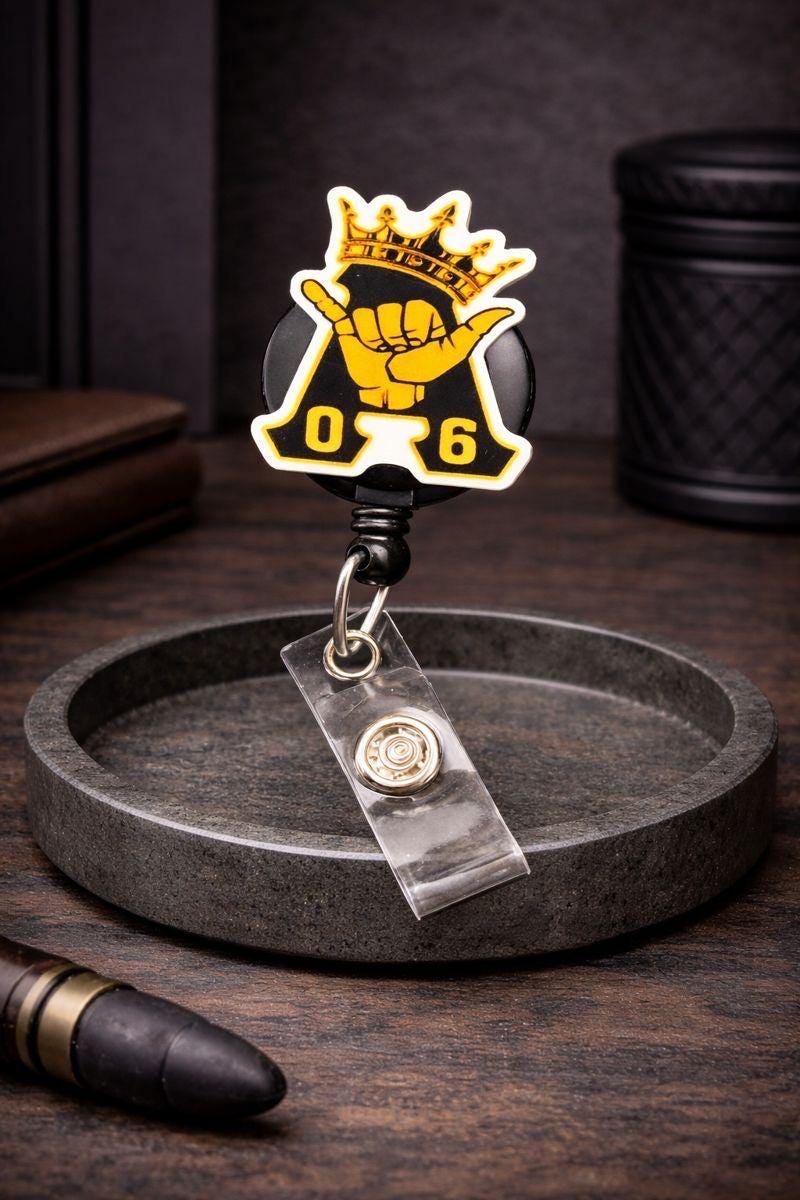 Alpha Phi Alpha Badge Reel ID Holder - Etsy