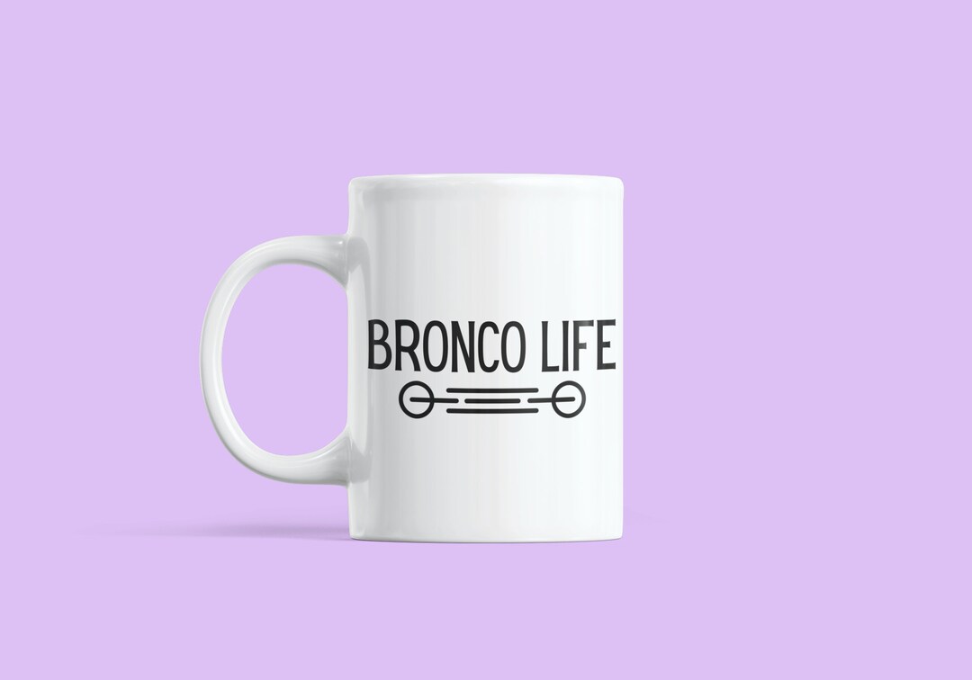 Bronco Mug Ford Bronco Sport Big Bronco White 11oz Mug - Etsy