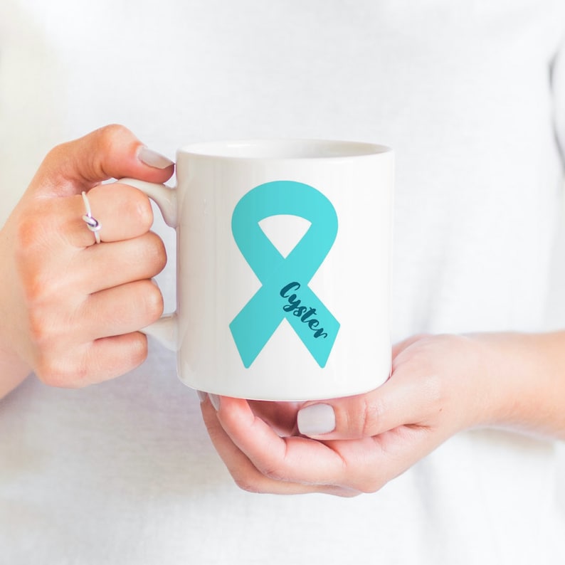 Digital cyster PCOS Ribbon Svg Png Jpg for Gift - Etsy