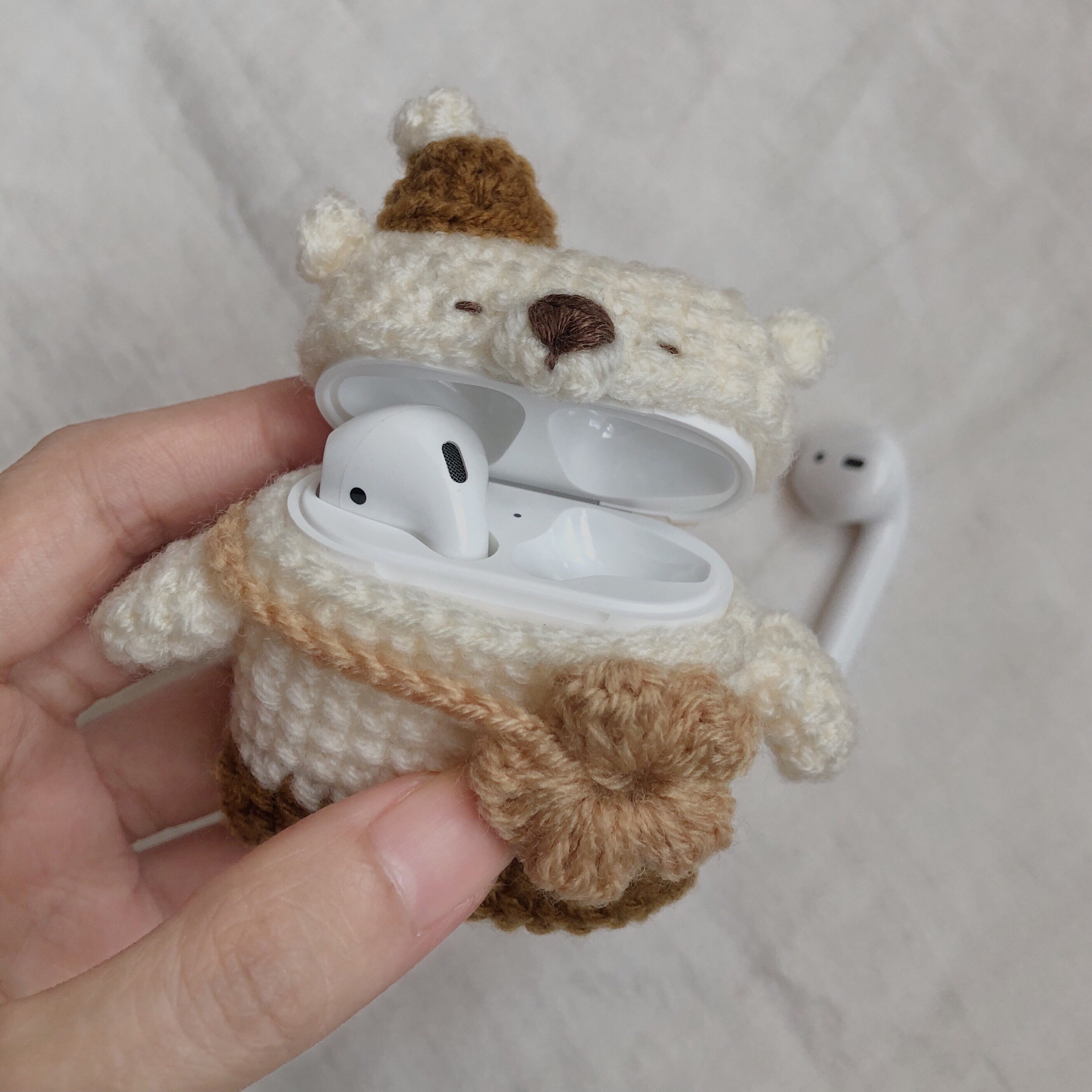 Crochet Airpods 1&2, Handmade Airpods, Amigurumi Airpods Case, Crochet ...