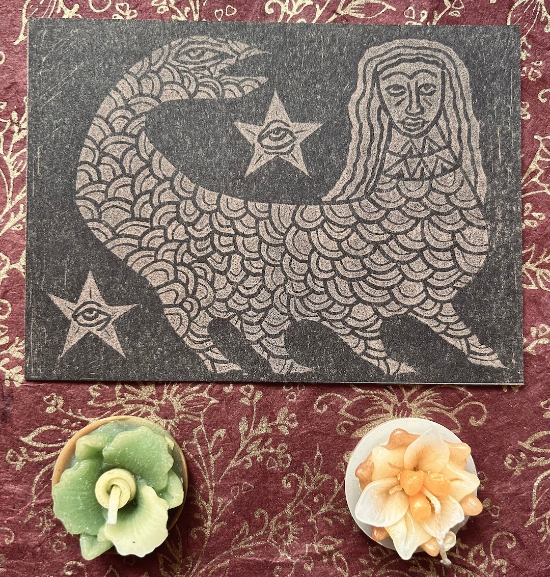 Shahmaran Riso Print - Etsy