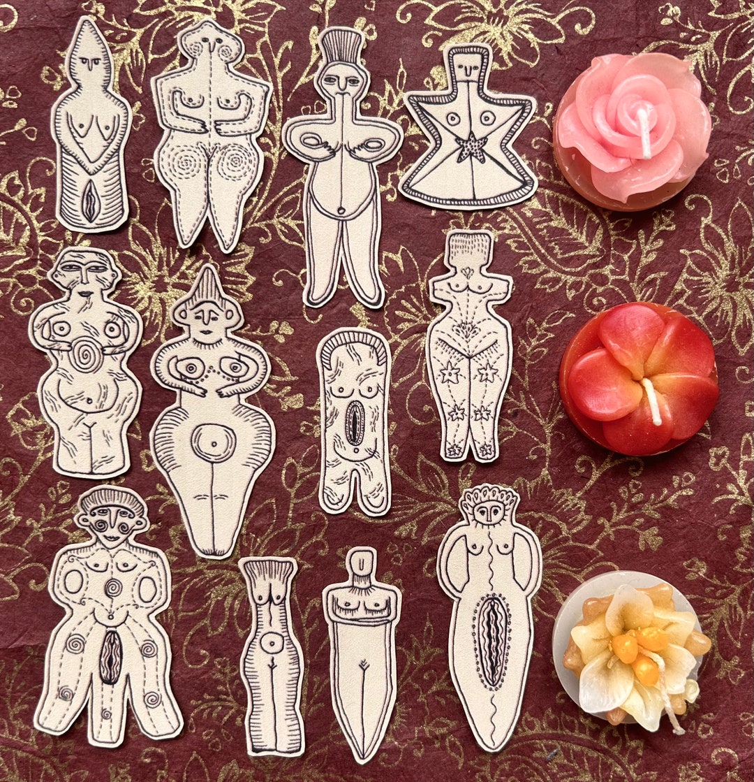 Goddess Sticker Set D - Etsy