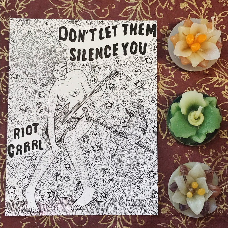 Riot Grrrl Art Print - Etsy