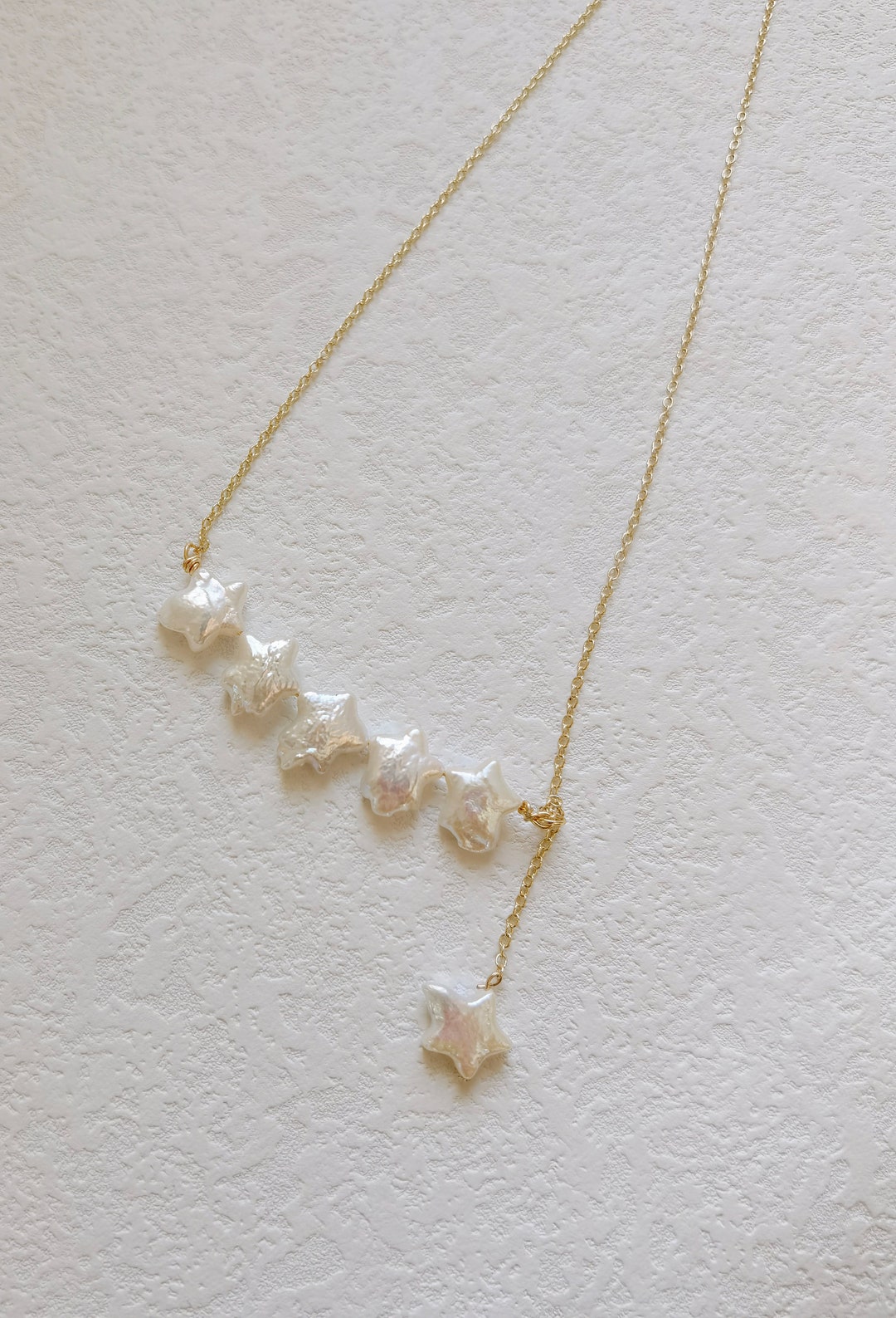 14k Gold Planted 2-ways Freshwater Star Pearl - Etsy