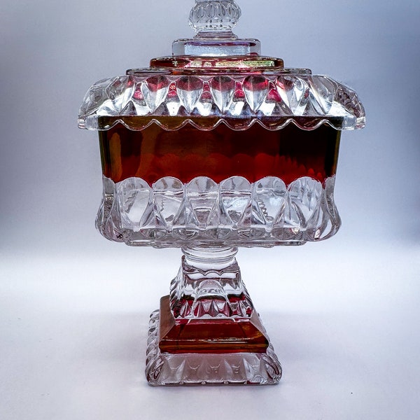 Cranberry Glass - Etsy