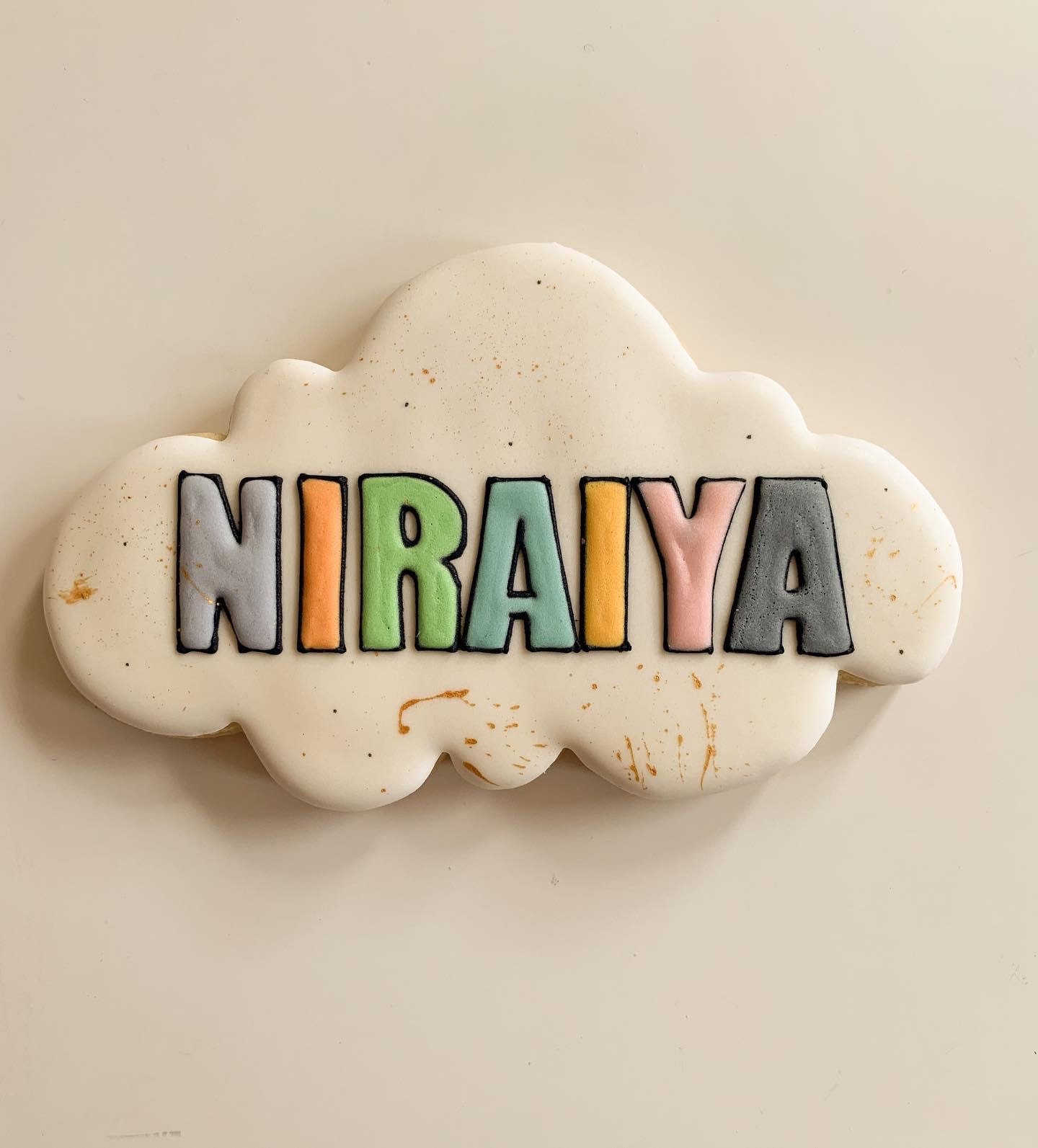 6 Personalised Birthday Royal Icing Cookies Gingerbread - Etsy